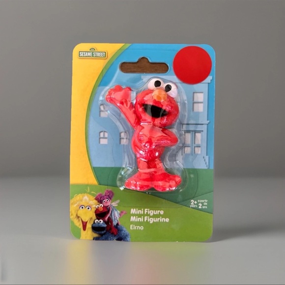 Sesame Street | Toys | Sesame Street Elmo Figure Mini Figurine | Poshmark